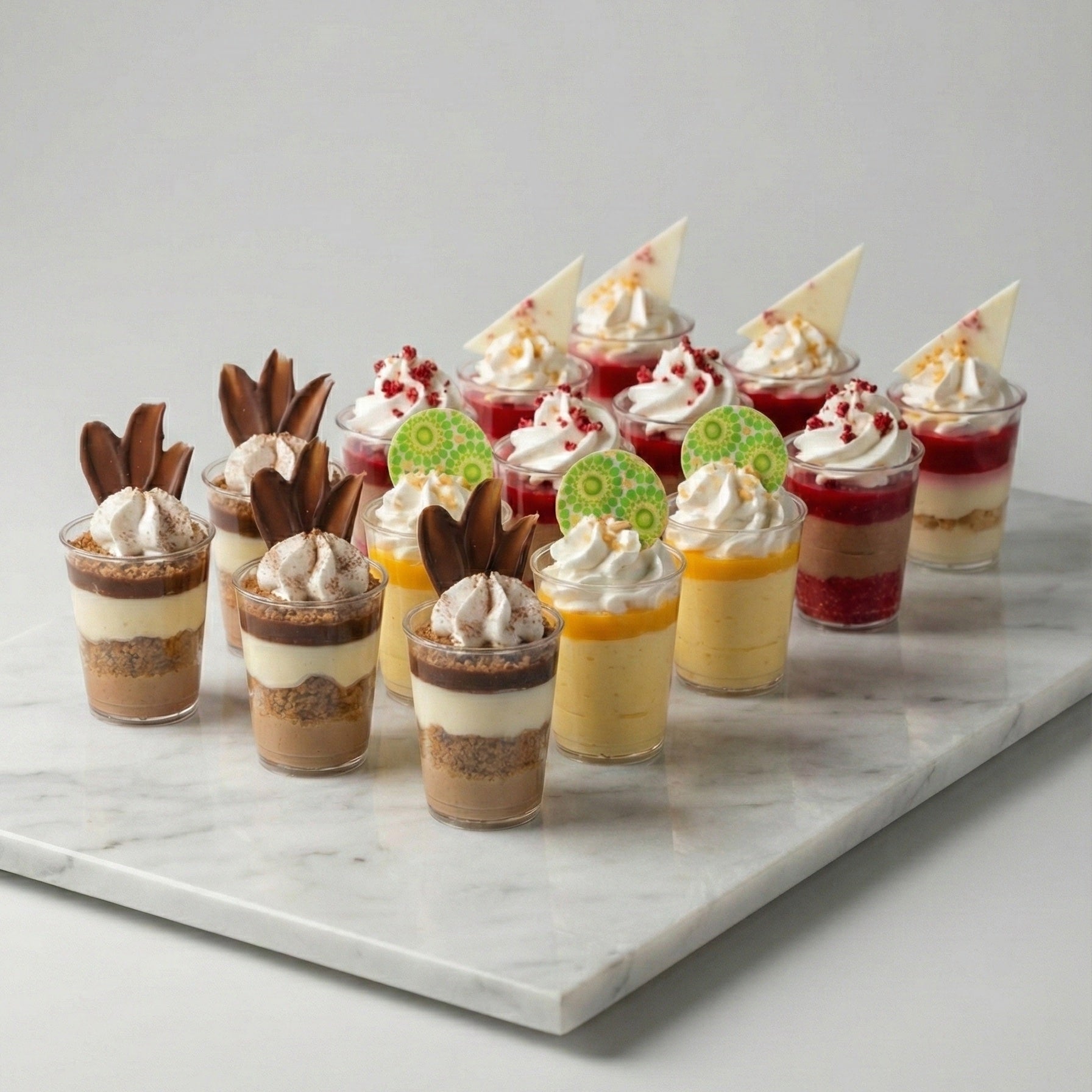 Dessert Cups - Assorted Flavors – Las Vegas Custom Cakes